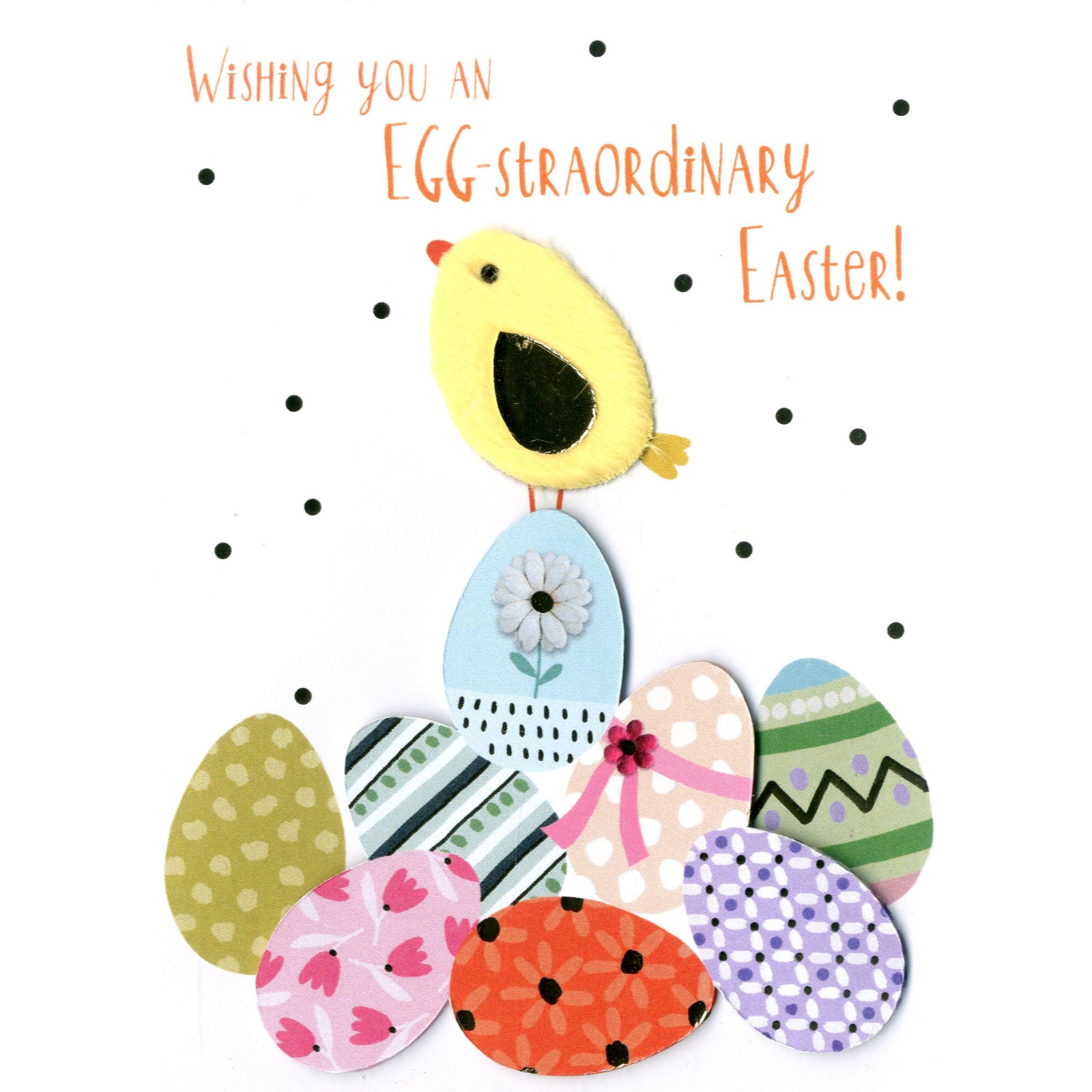 Embellished Wishing You An Egg-Straordinary Easter Hand-Finished Easte ...