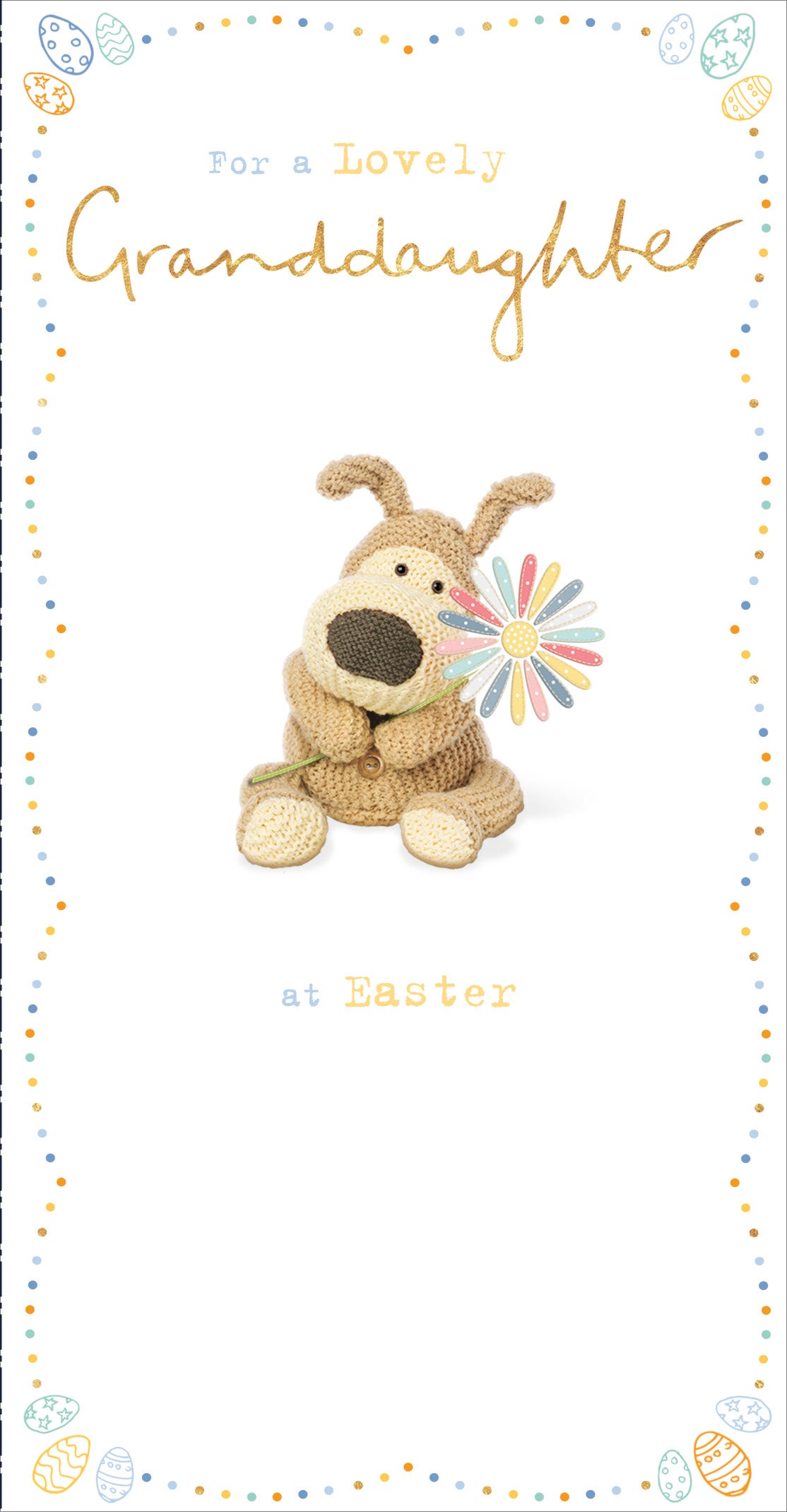 Boofle For A Lovely Granddaughter At Easter Greeting Card – Love Kate's