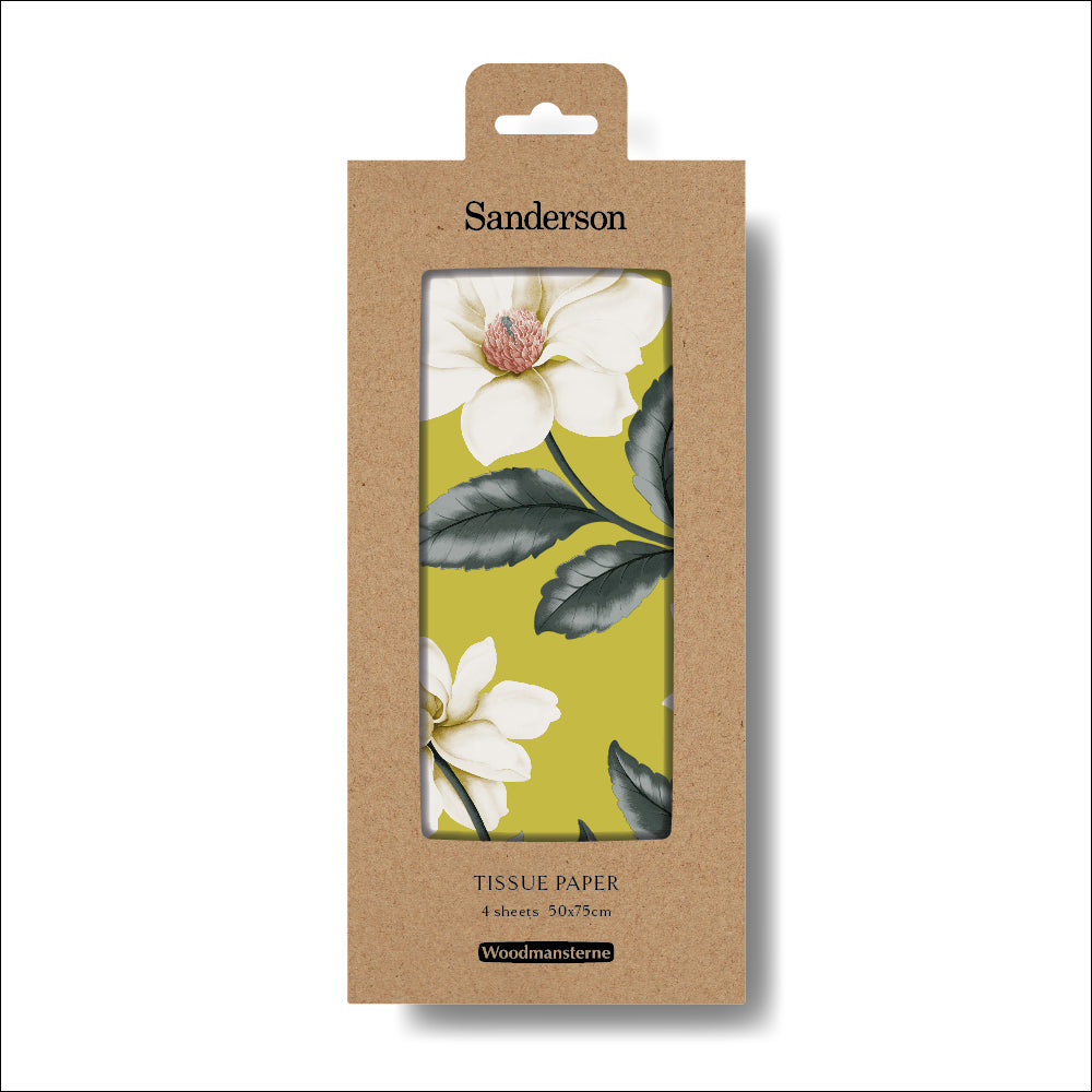 Sanderson Grandiflora Tissue Paper Giftwrap Celebration Gift Wrapping ...