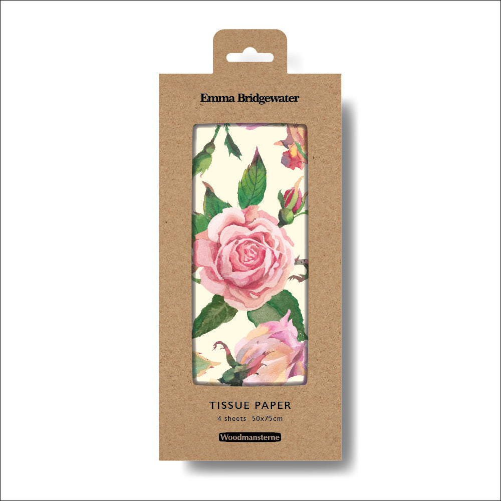 Emma Bridgewater Roses Tissue Paper Giftwrap Celebration Gift Wrapping ...