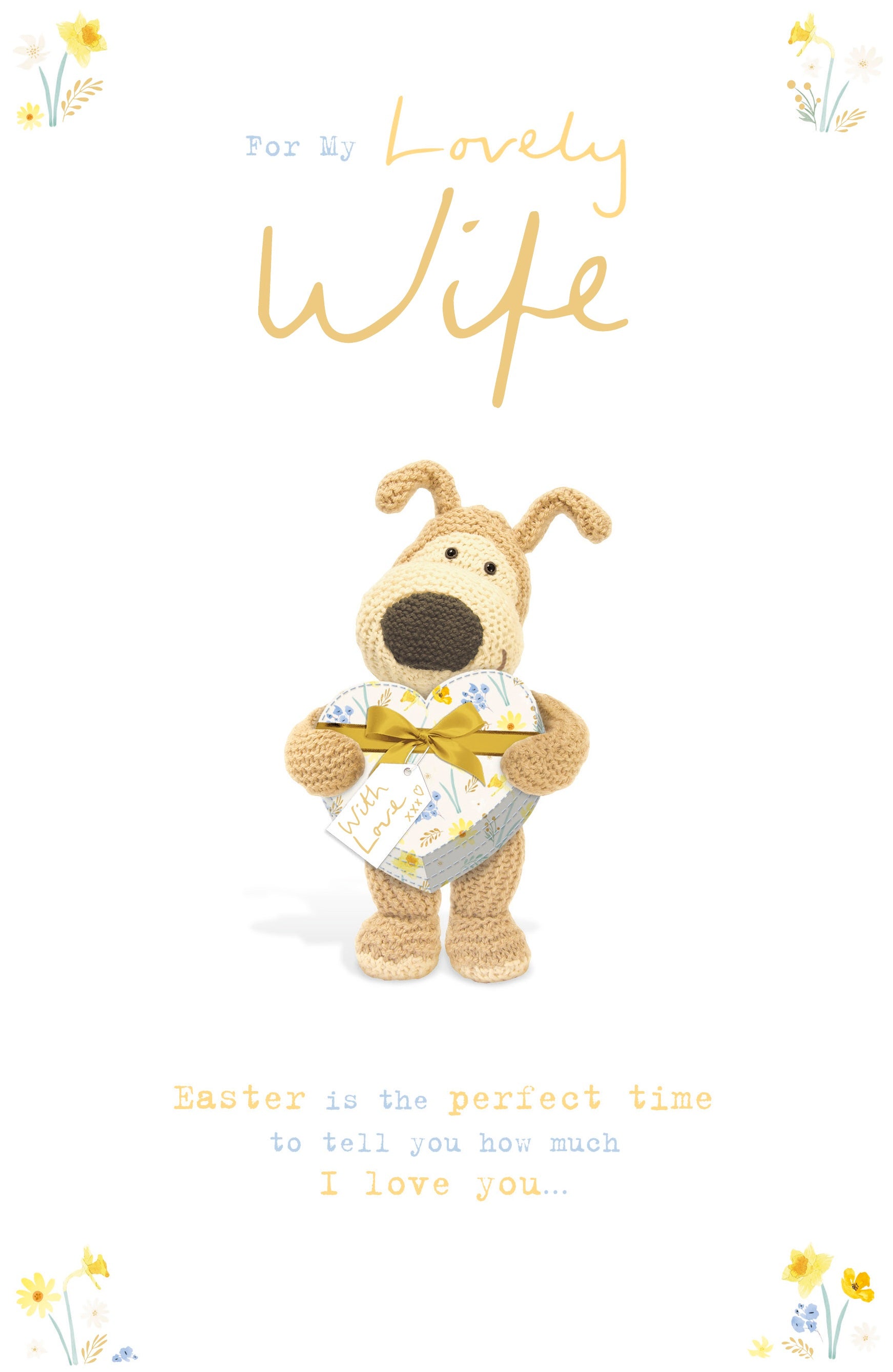 Boofle For My Lovely Wife Easter Greeting Card – Love Kate's