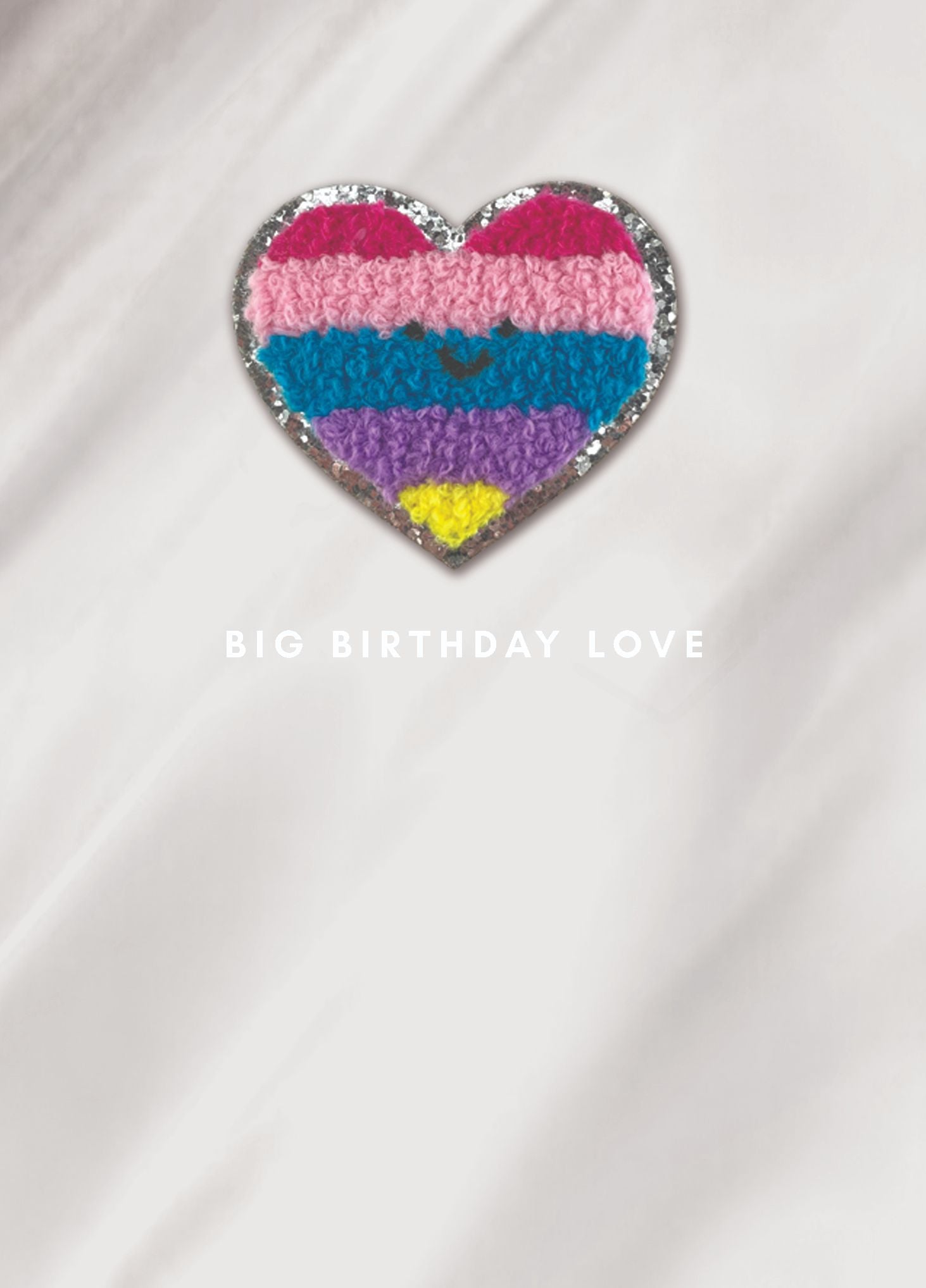 Decopatch Big Birthday Love Greeting Card Includes Removable Love Hear ...