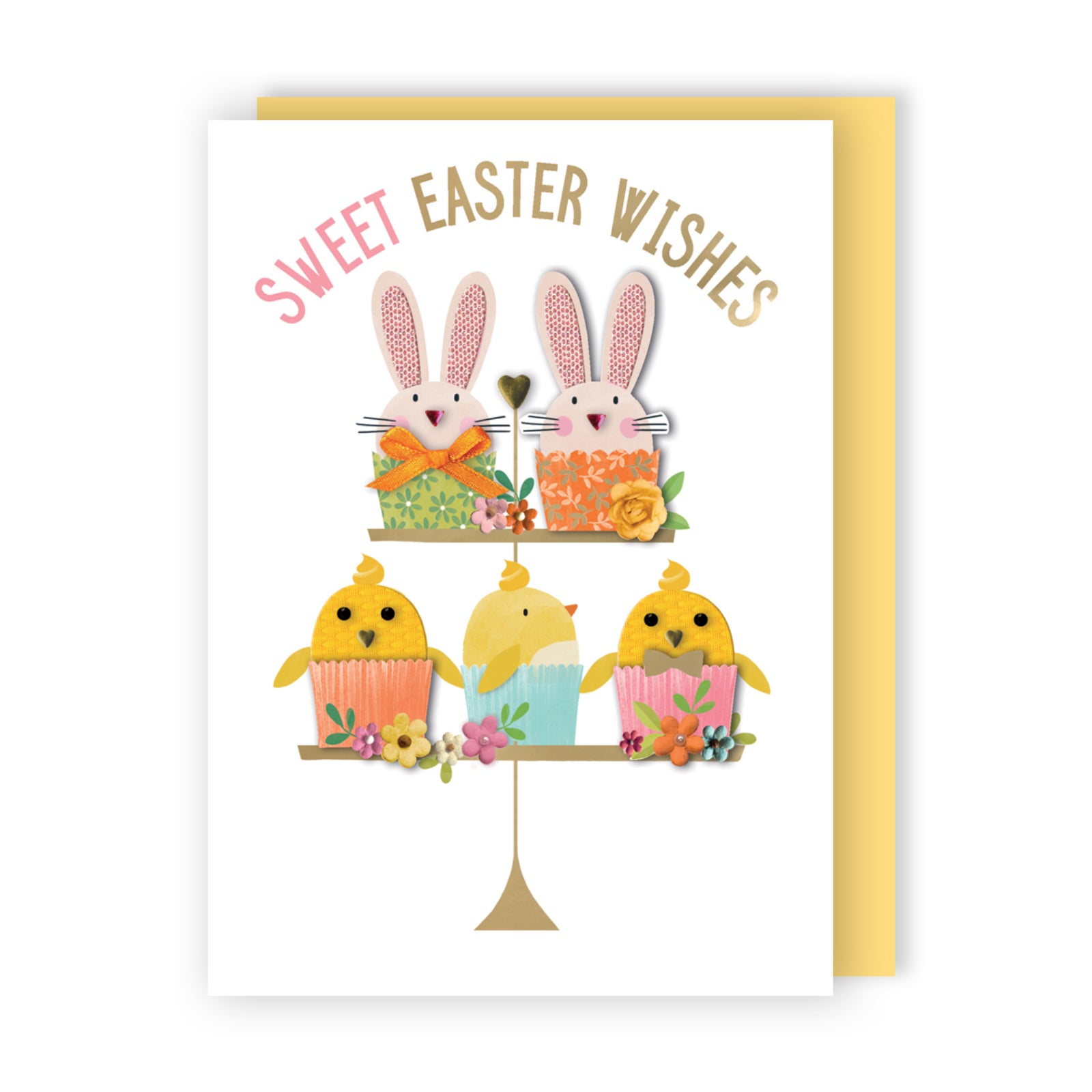 Embellished Sweet Easter Wishes Bunnylicious Treats! Hand-Finished Eas ...