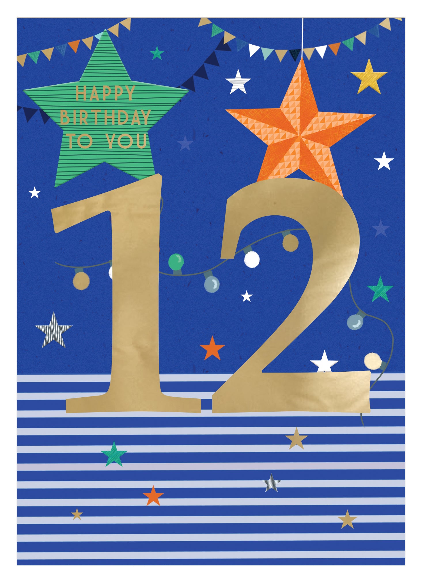 Age 12 Birthday Boy 12th Twelve-Tastic! Contemporary Birthday Card ...