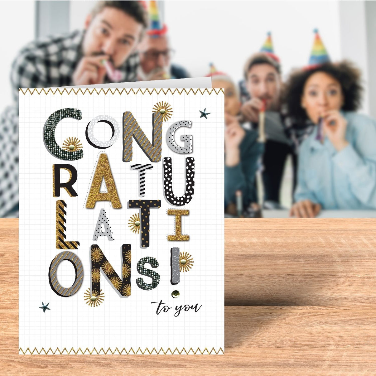 Congratulations To You Gigantic Greeting Card A4 Sized Cards – Love Kate's