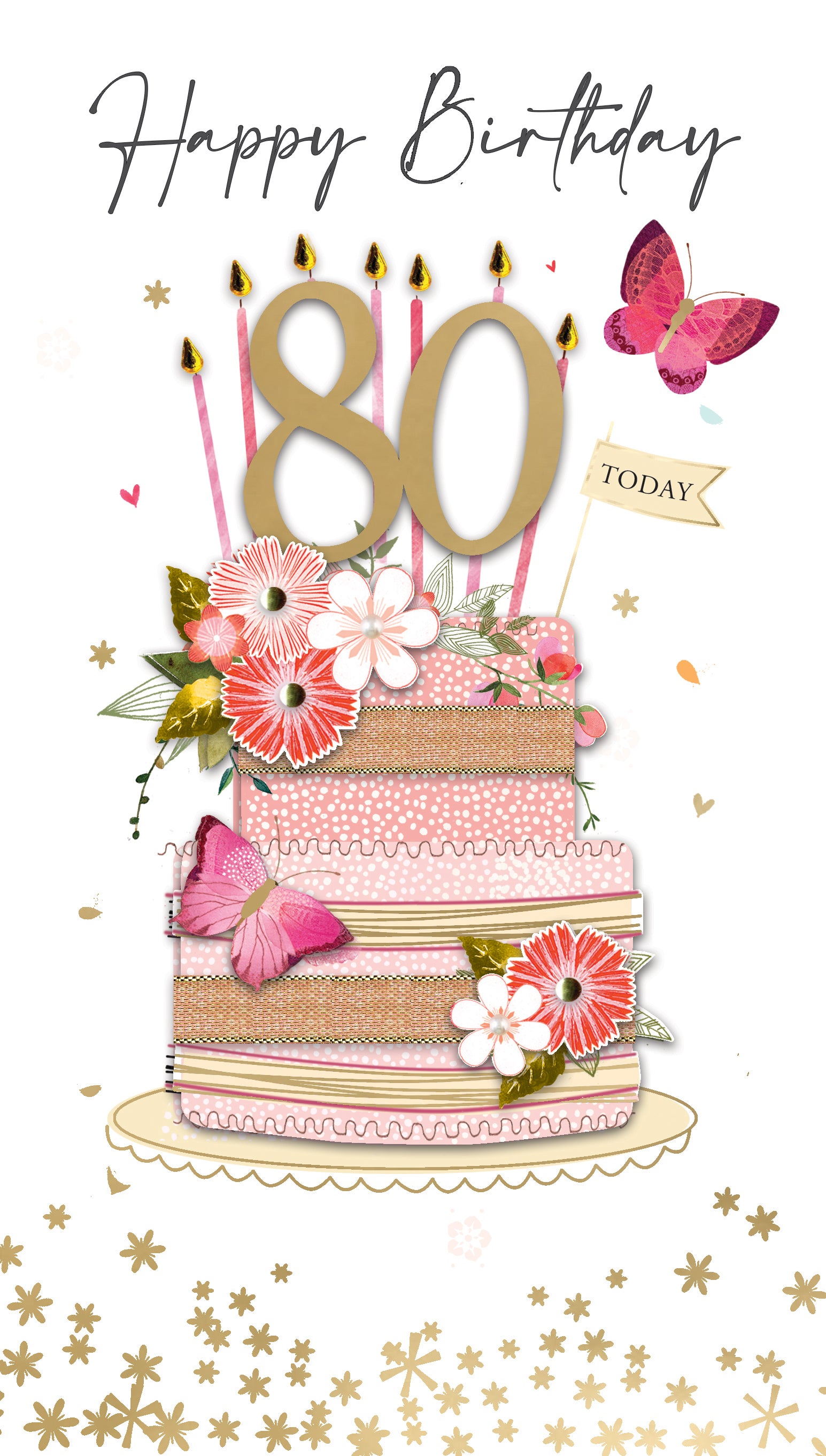 80th Birthday Card Ideas