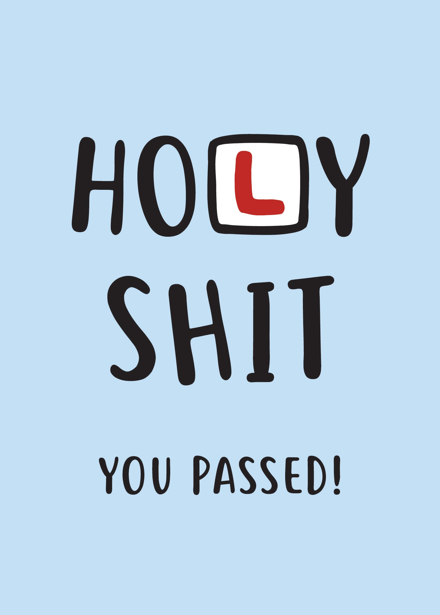 Scribbler You Passed! Driving Test Vroom Vroom! Funny Congratulations ...