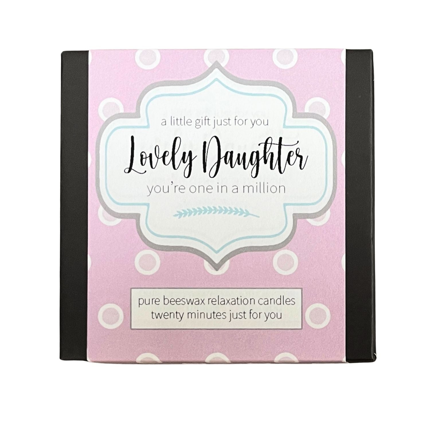 Cotton & Grey Lovely Daughter Candles Beeswax Candle Gift Idea – Love ...