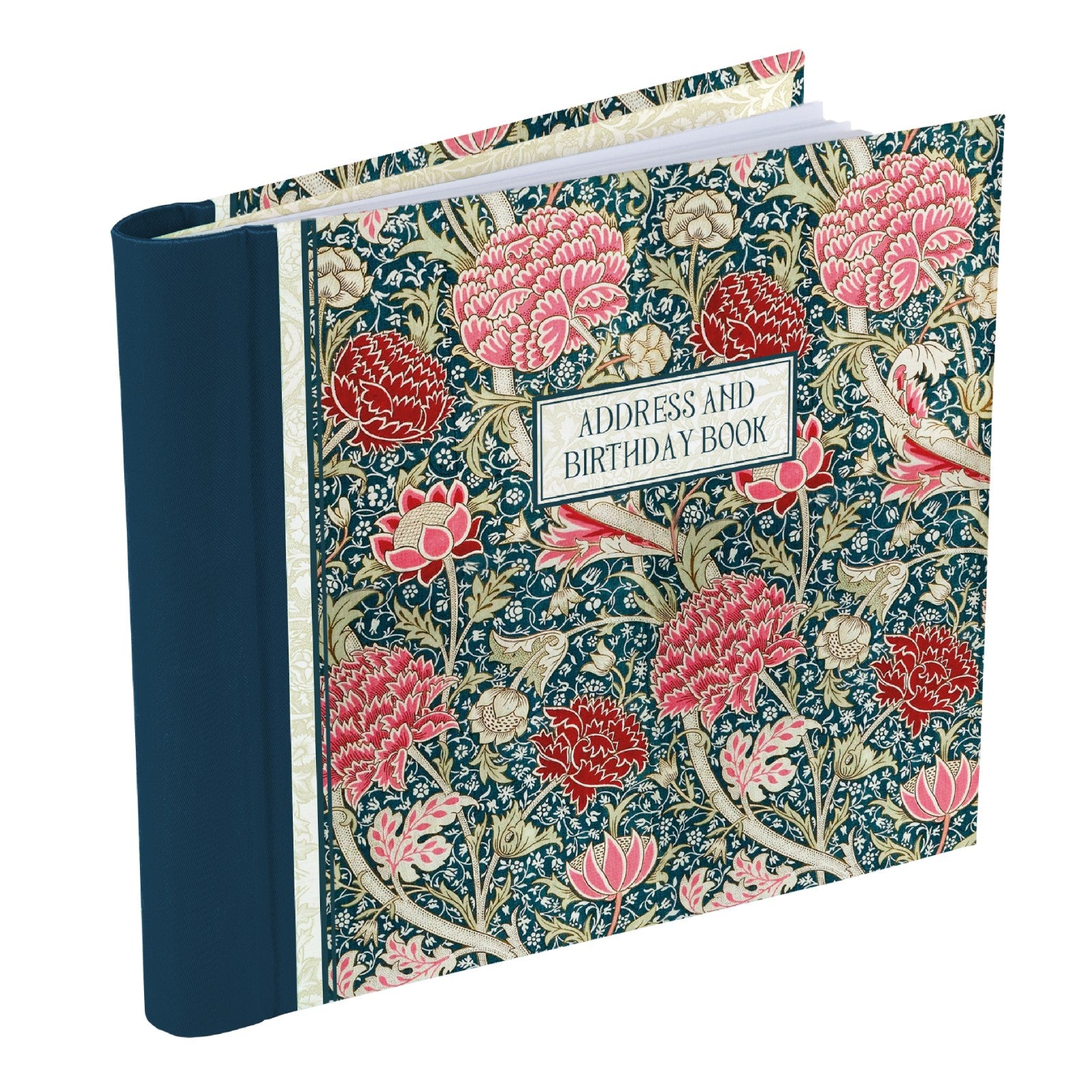 Gifted Stationery Address & Birthday Book William Morris Cray Design ...