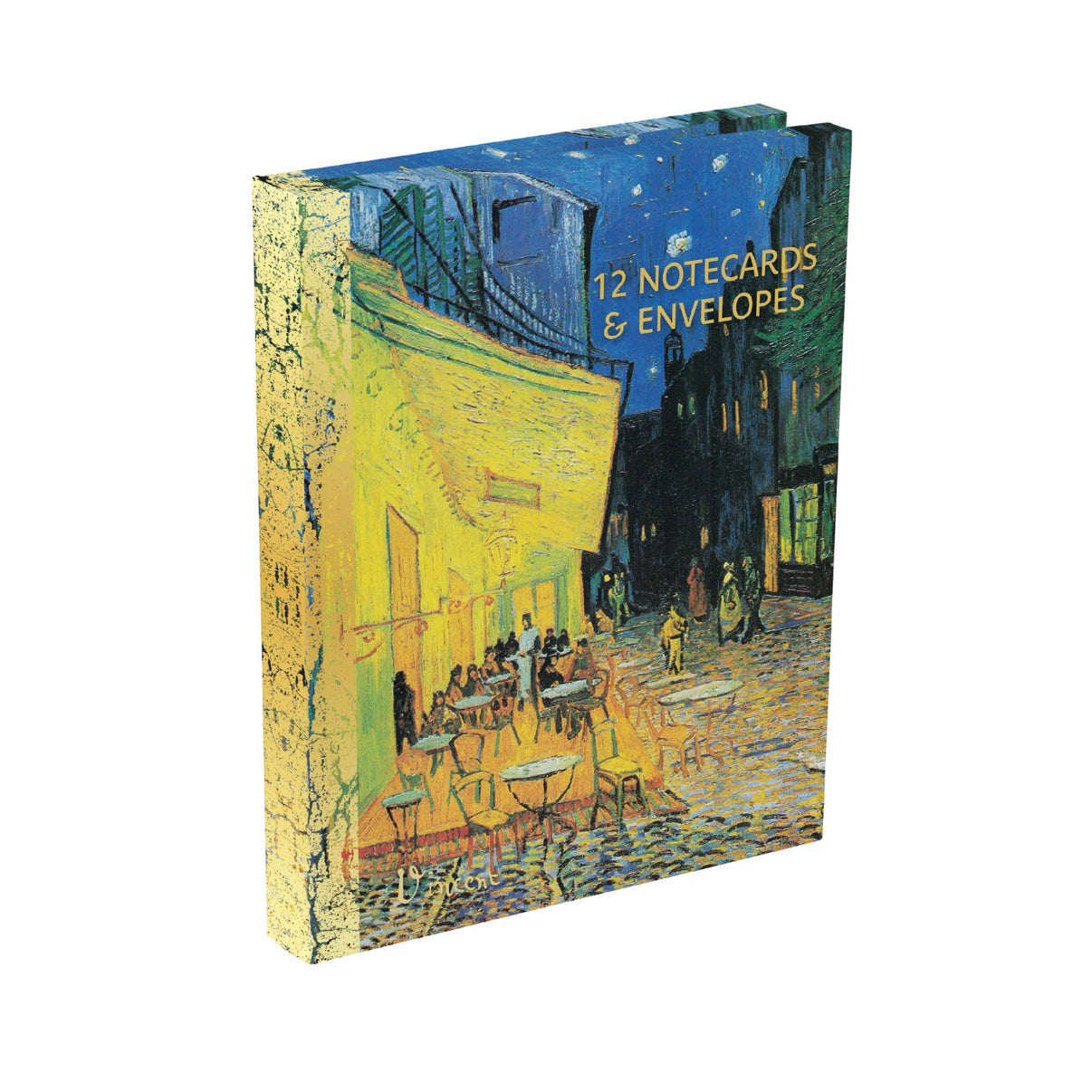 Gifted Stationery Notecard Wallet Blue Van Gogh Starry Night 12 Noteca ...
