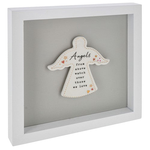 Heartfelt Art Angels From Above Watch Over Those We Love Wall Plaque G ...