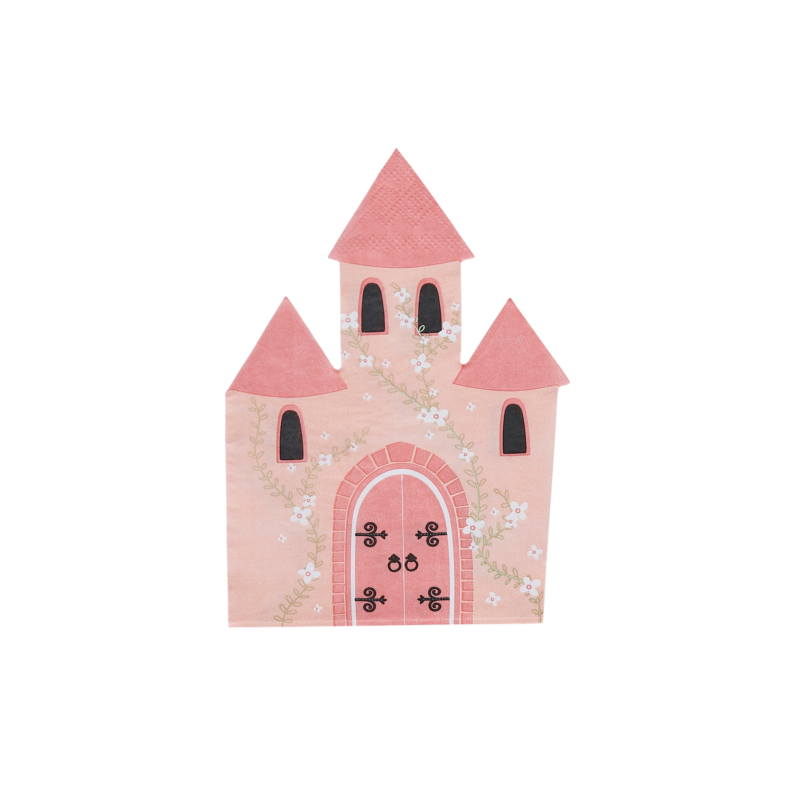 Hootyballoo 16 Pack Princess Castle Paper Napkins Children's Partyware ...