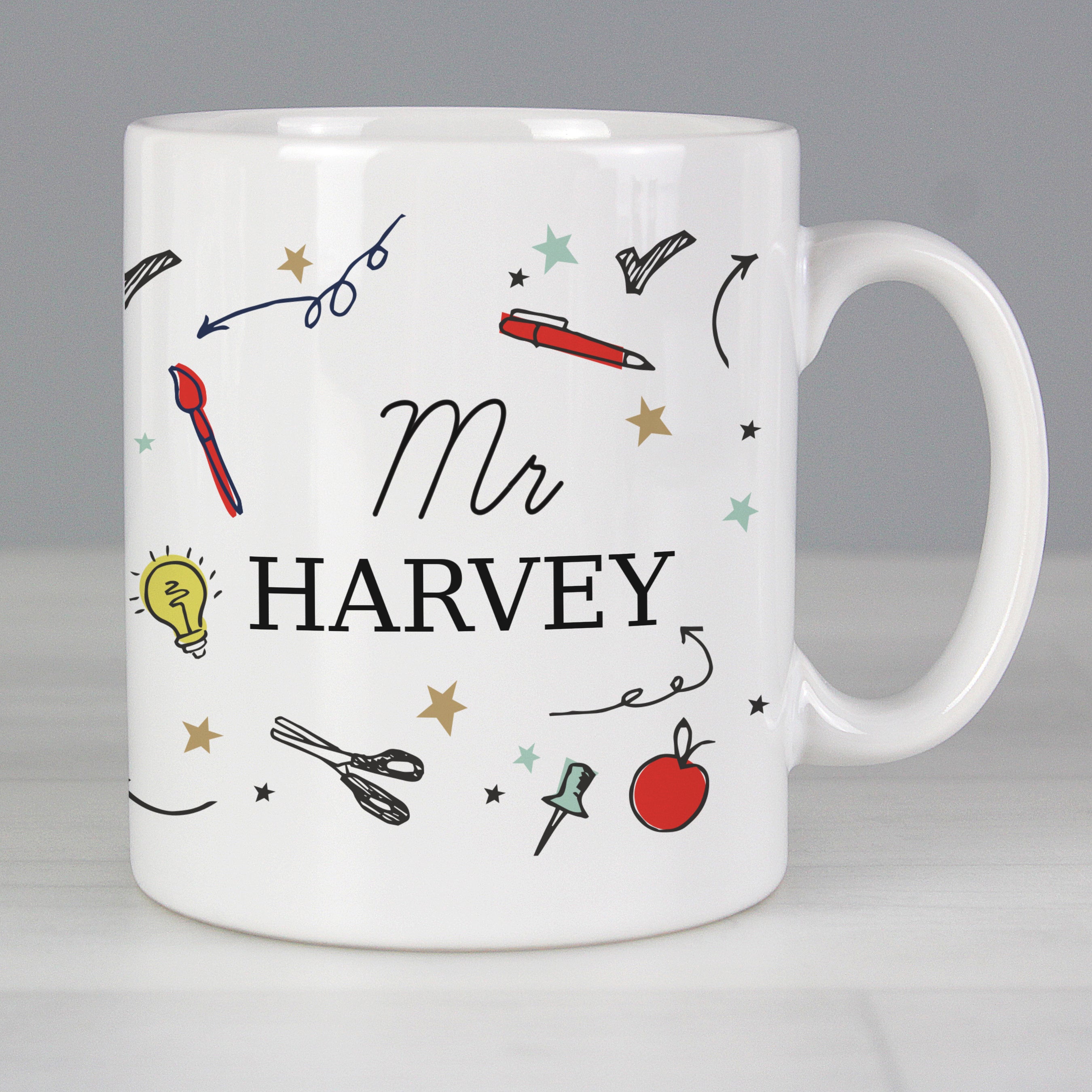 Personalised School Teachers Mug - Personalise It! – Love Kate's