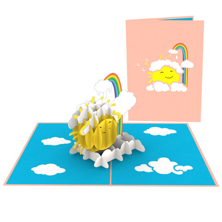 Sunshine Laser Cut Pop Up Greeting Card – Love Kate's