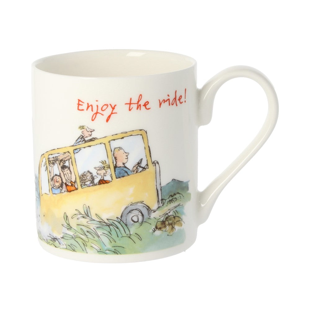 Quentin Blake Enjoy The Ride Bone China Mug – Love Kate's
