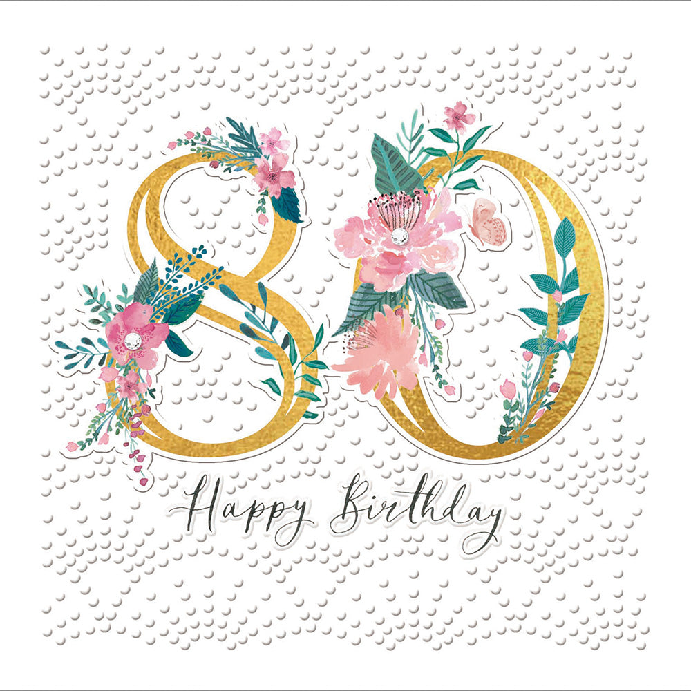 80th Birthday Greeting Card Messages Free Printable 80th Birthday Card