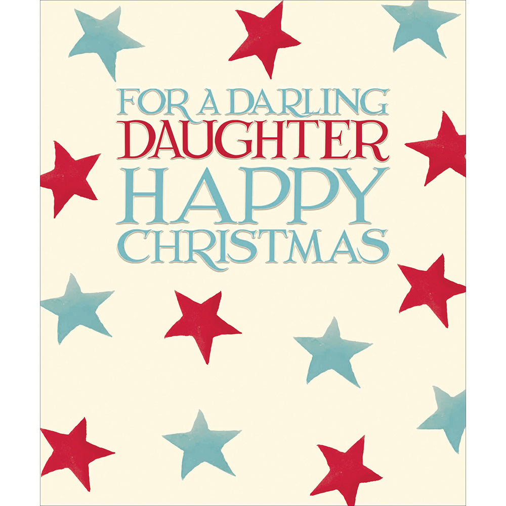 For A Darling Daughter Emma Bridgewater Christmas Greeting Card – Love ...