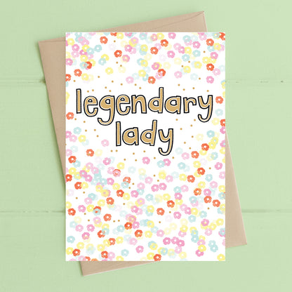 Legendary Lady Greeting Card – Love Kate's