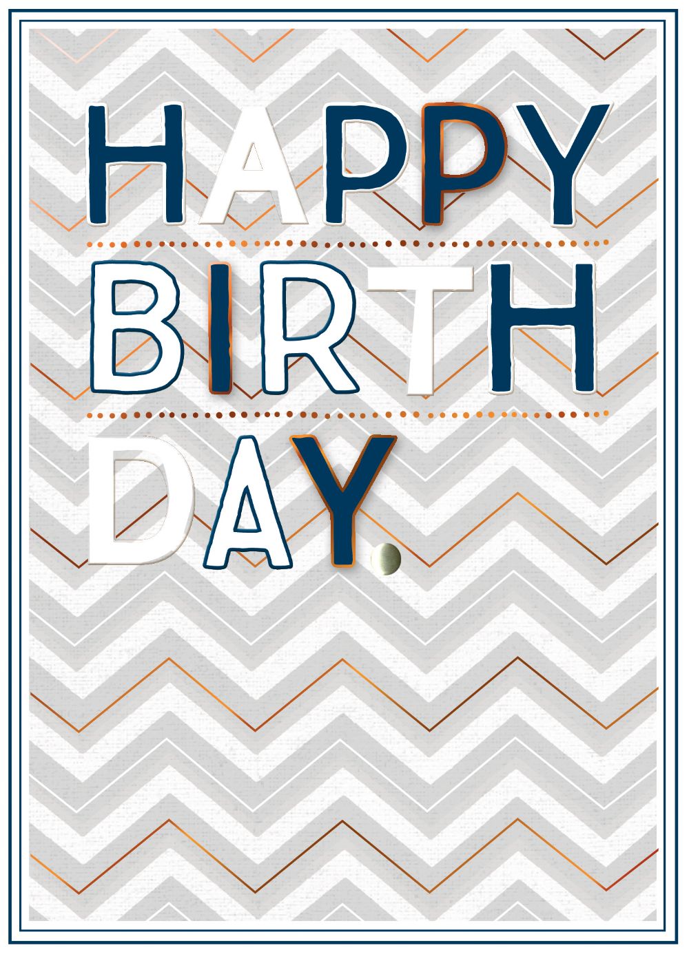 Happy Birthday Enjoy! Embellished Birthday Greeting Card – Love Kate's