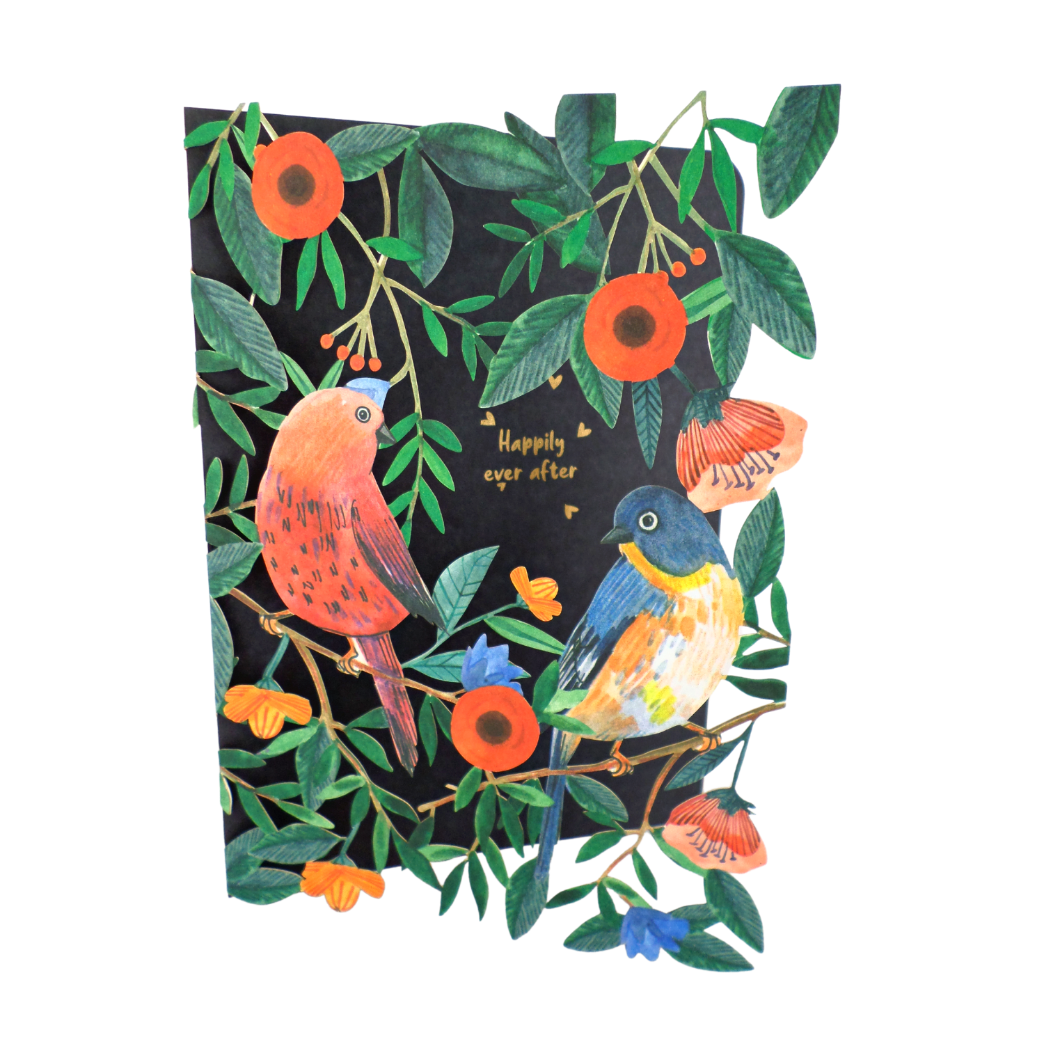 Paper Cut Art Happily Ever After Wedding Greeting Card – Love Kate's