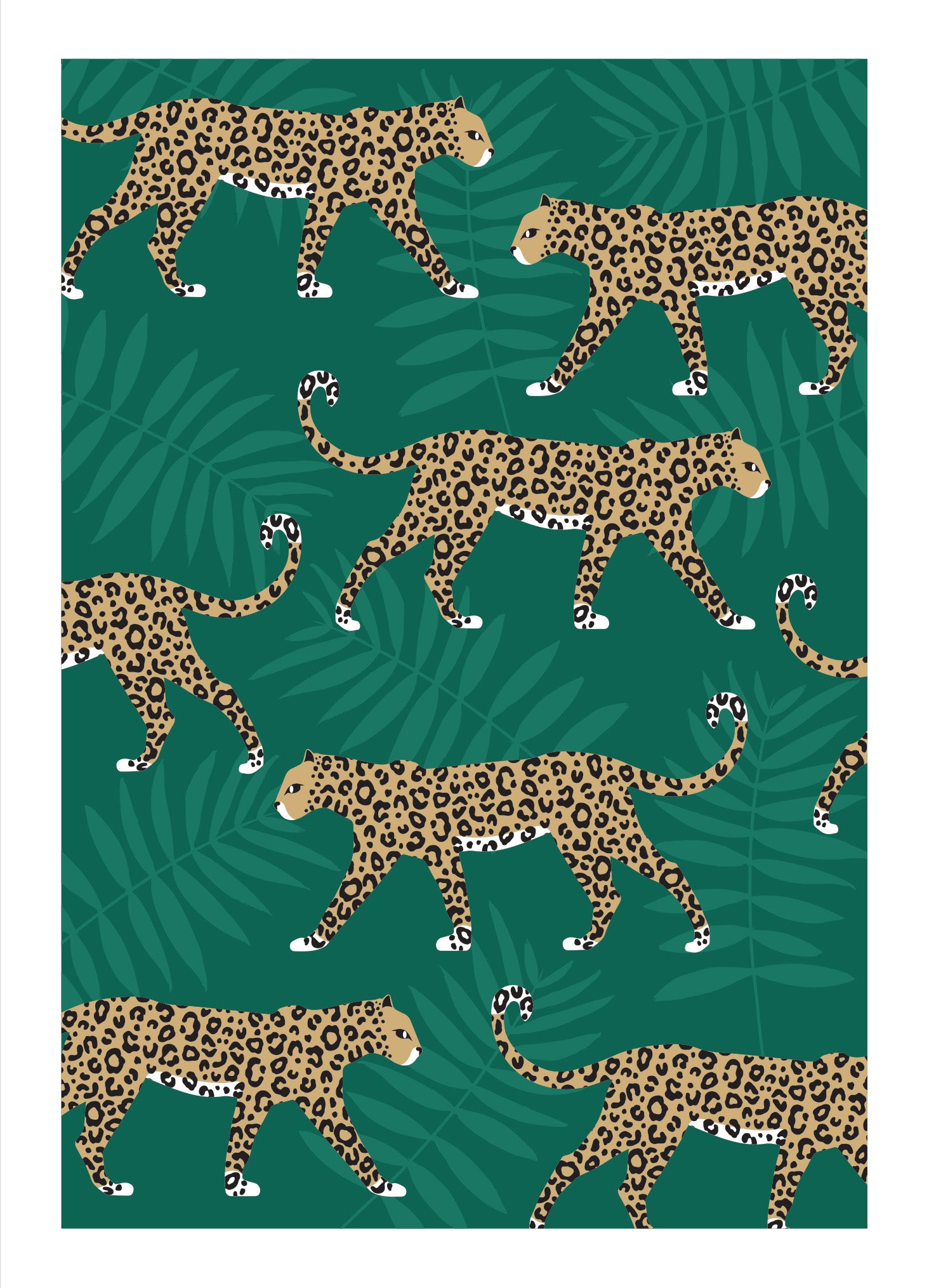 Embossed Leopard Print Any Occasion Card – Love Kate's