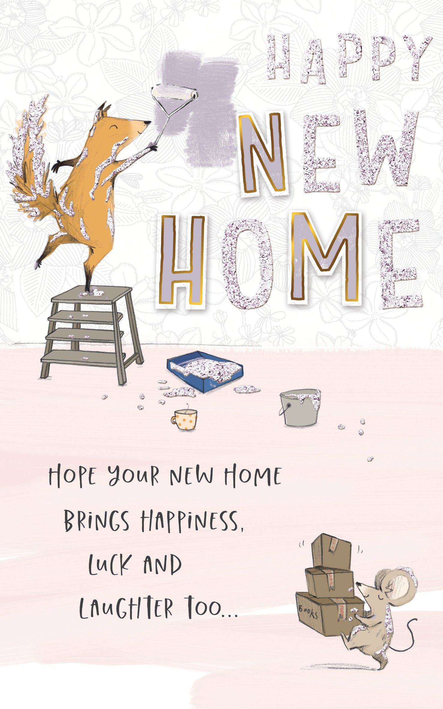 Happy New Home Embellished New Home Greeting Card – Love Kate's