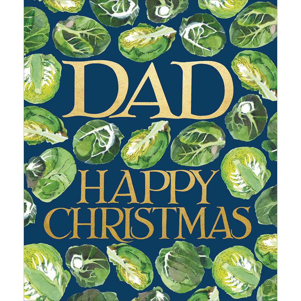 Emma Bridgewater Dad Sprouts Festive Christmas Card – Love Kate's