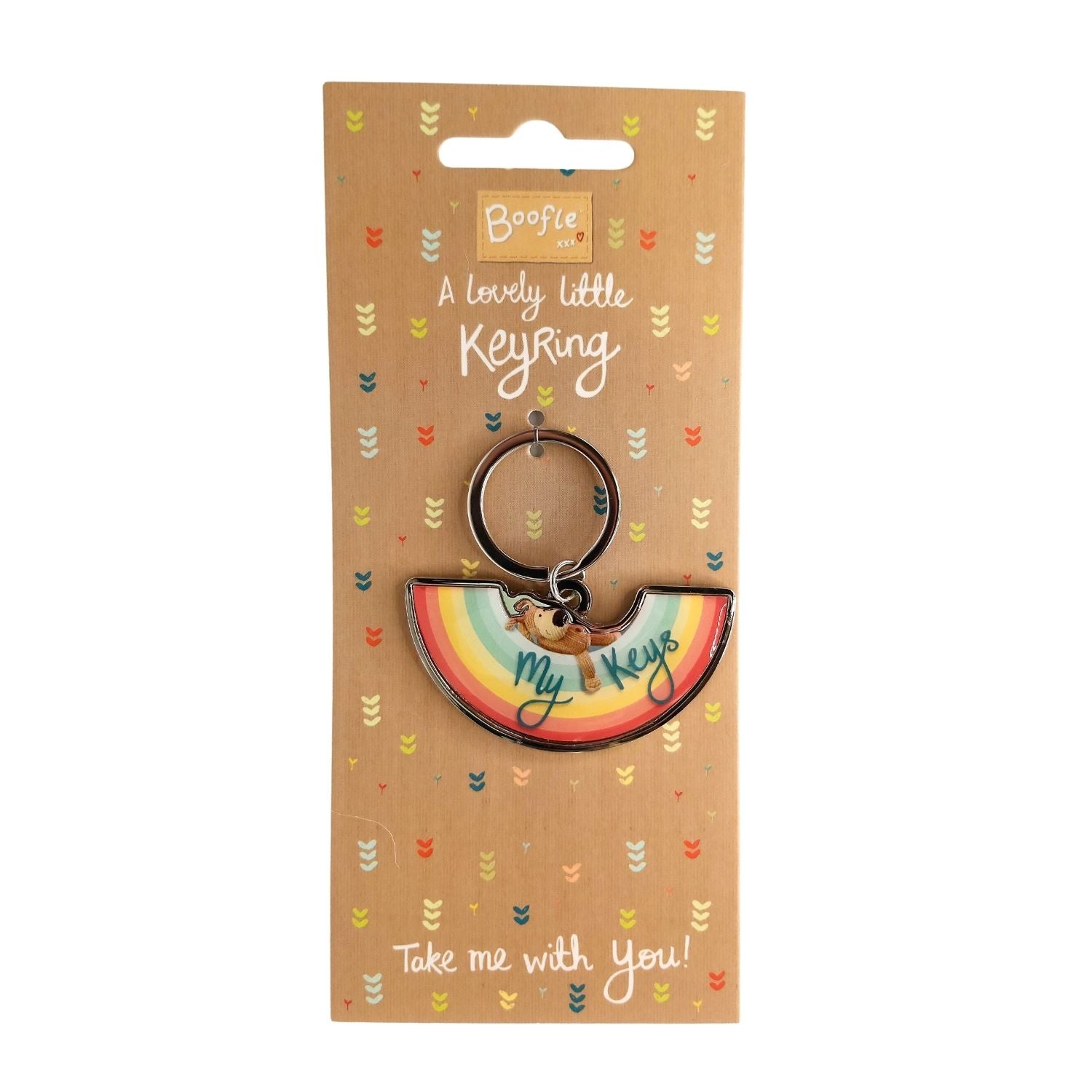 Boofle My Keys Rainbow Nap Time! Keyring Gift Idea – Love Kate's