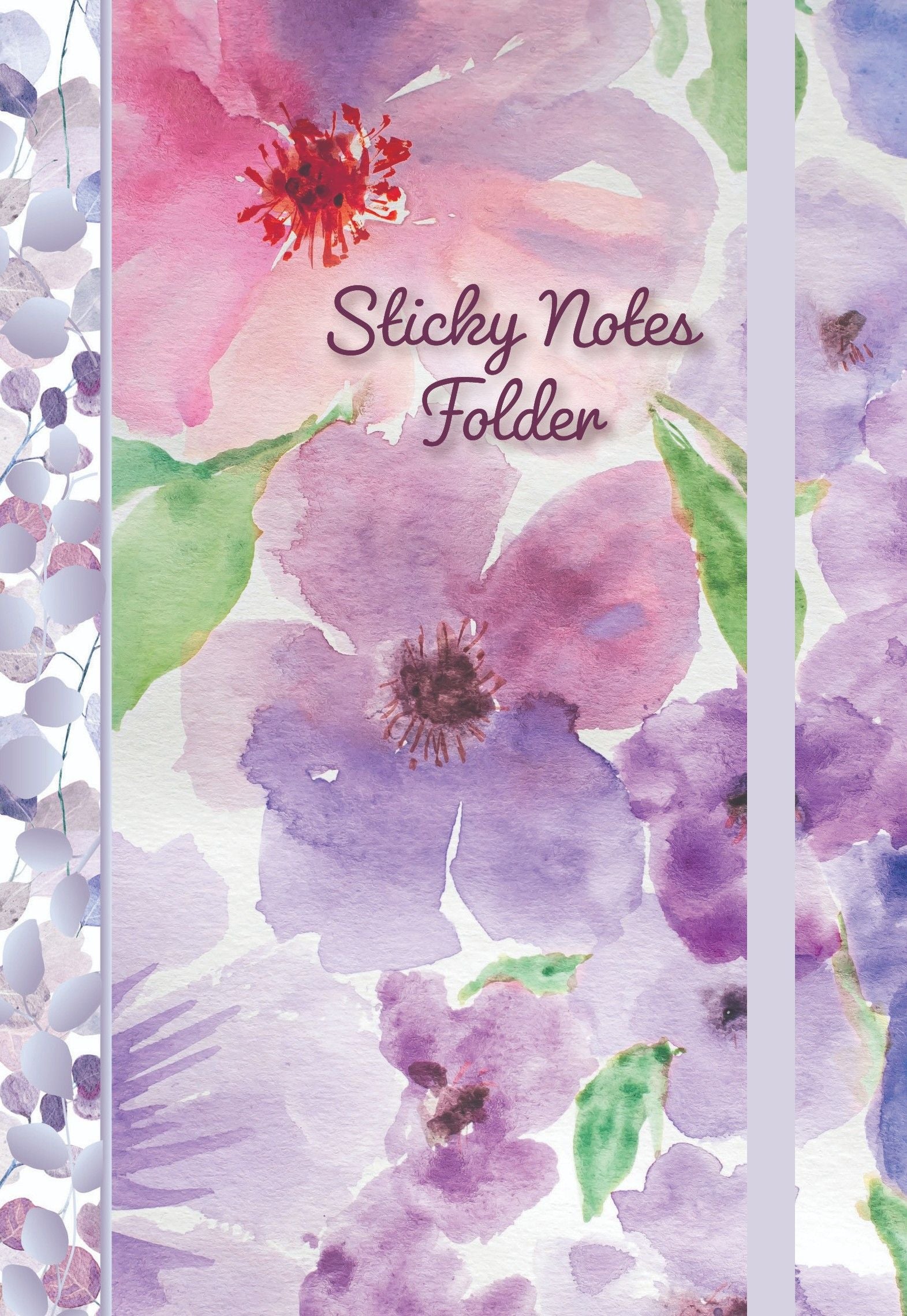Gifted Stationery Lilac Blush Sticky Notes Folder – Love Kate's