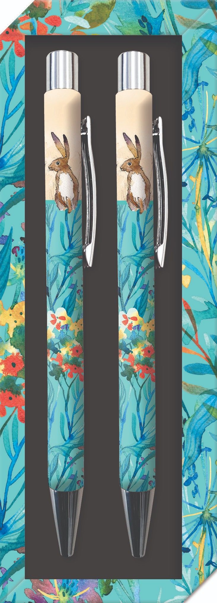 Gifted Stationery Kissing Hares Gift Boxed Pen Set – Love Kate's