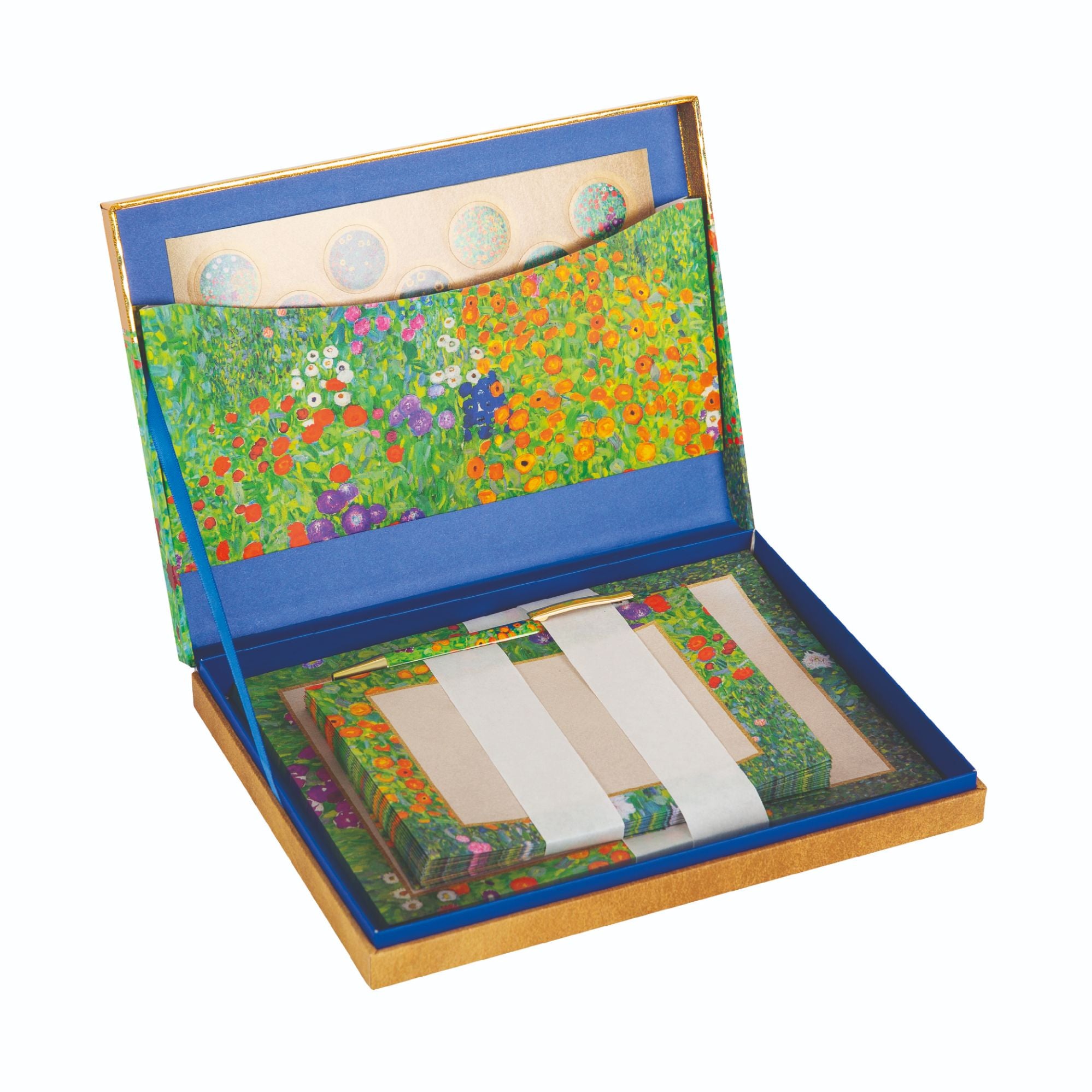 Gifted Stationery Klimt Letter Writing Set Contains Pen, Paper & Envel ...