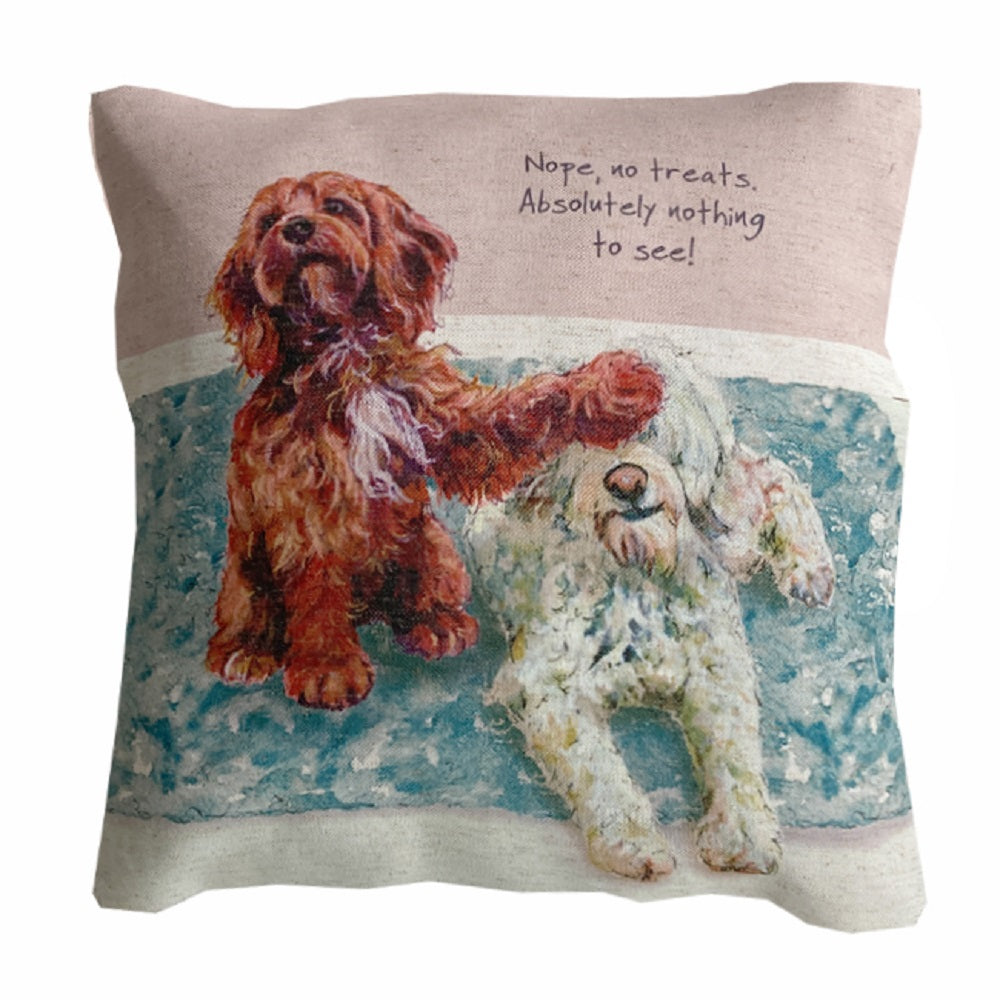 Little Dog Laughed Nothing To See Cockapoos Cushion Gift – Love Kate's