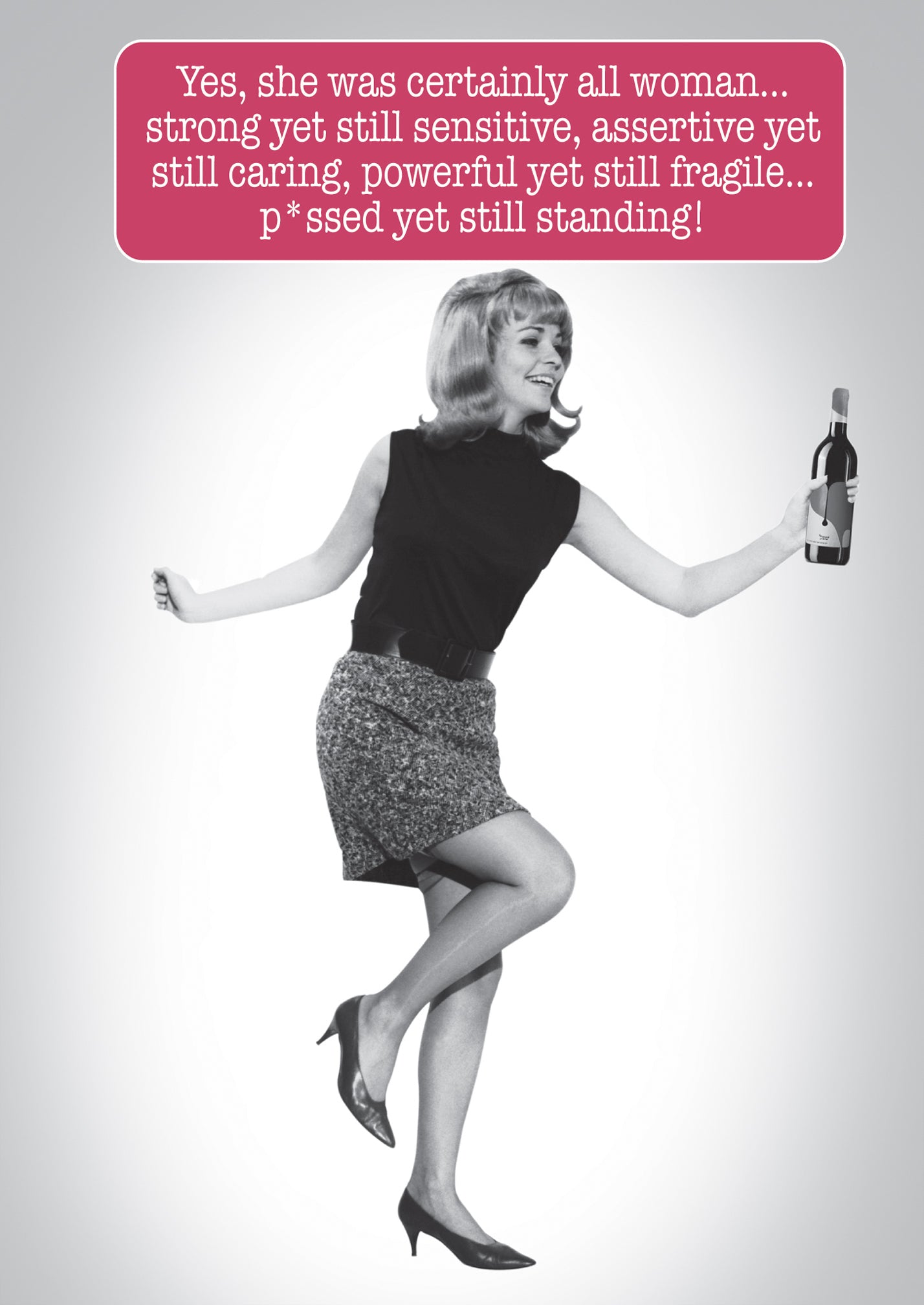 Certainly All Woman Humour Birthday Card – Love Kate's